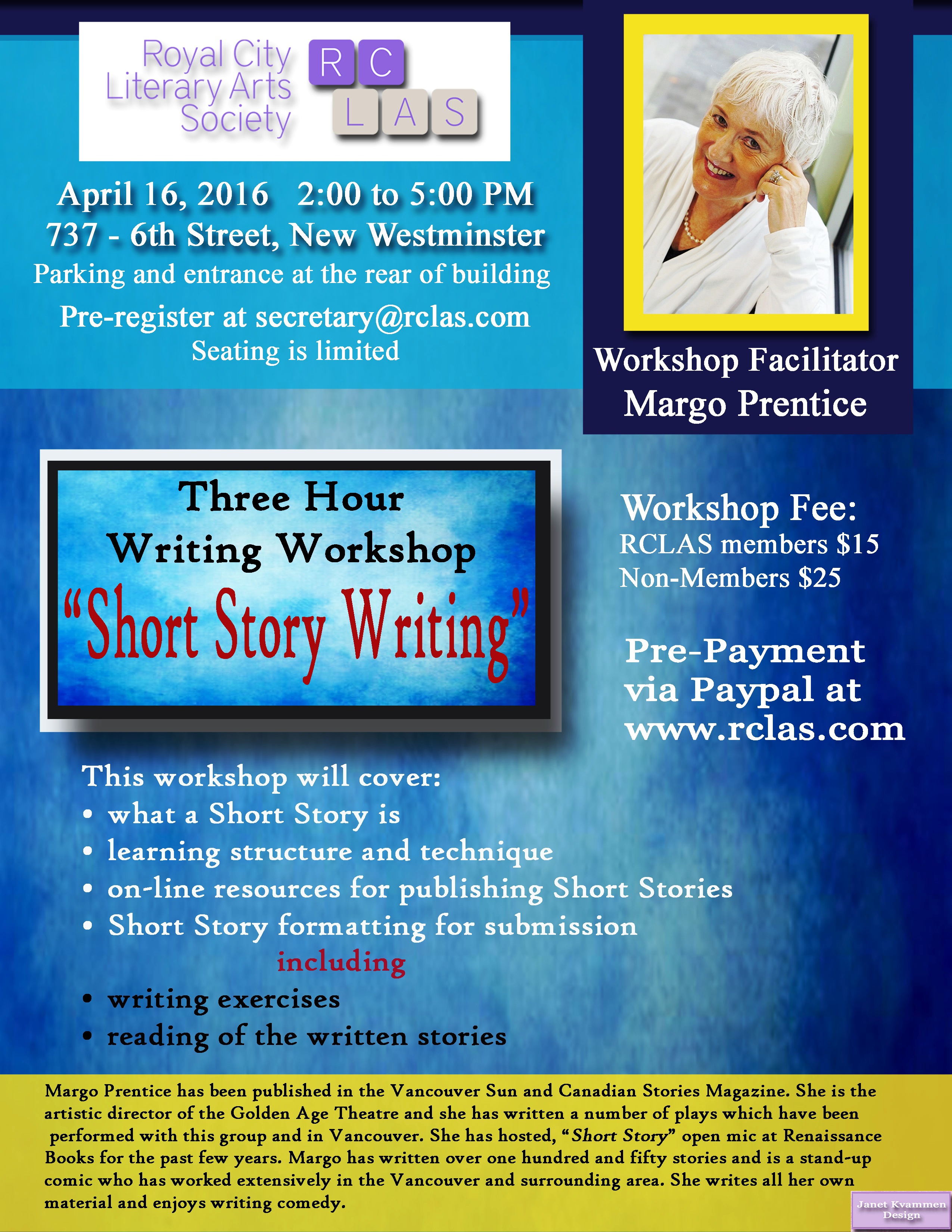 CONCLUDED! WORKSHOP: SHORT STORY WRITING